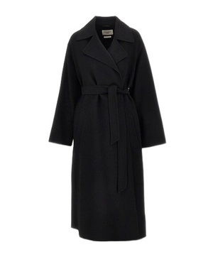 Max Mara Belted Wrap Single-breasted Coat