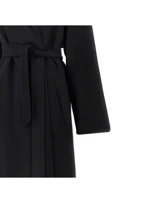 Max Mara Belted Wrap Single-breasted Coat
