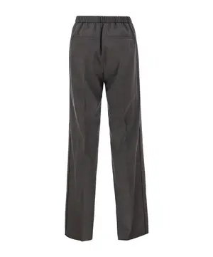 Peserico Elastic Waist Casual Pants