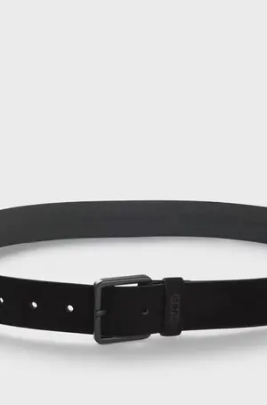 Hugo Boss Suede Belt With Pin Buckle