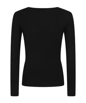P.a.r.o.s.h Long U Neck Long Sleeve Sweater