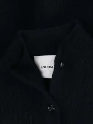 LISA YANG Crew Neck Cardigan