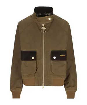 Barbour Long-sleeve Zip-up Jacket - Green