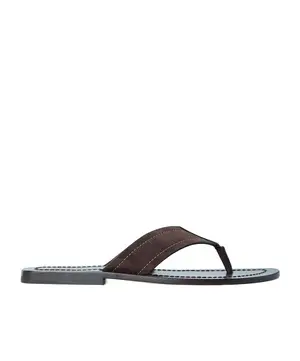 THE ROW Dan Flip Flop - Brown