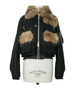 Sacai Long-sleeve Jacket - Black