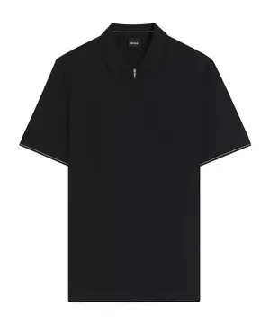 Hugo Boss Zip-fastening Polo Shirt