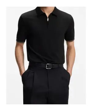 Hugo Boss Zip-fastening Polo Shirt