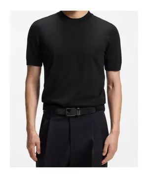 Hugo Boss H-umauro Short-sleeve Knitted Top