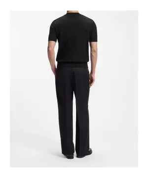 Hugo Boss H-umauro Short-sleeve Knitted Top