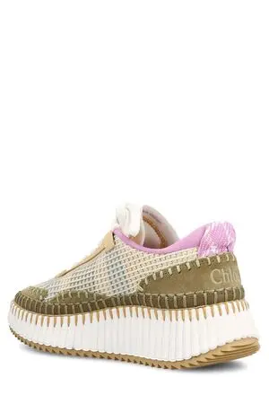 Chloé Nama Lace-up Sneakers