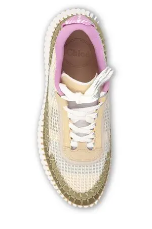 Chloé Nama Lace-up Sneakers