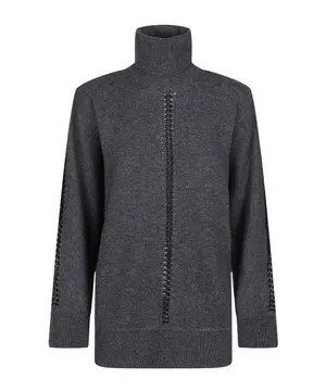 P.a.r.o.s.h Liller Turtle Neck Long Sleeve Sweater - Black