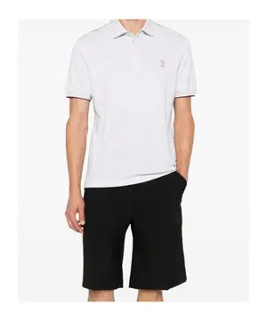 Brunello Cucinelli Short-sleeved Polo Shirt