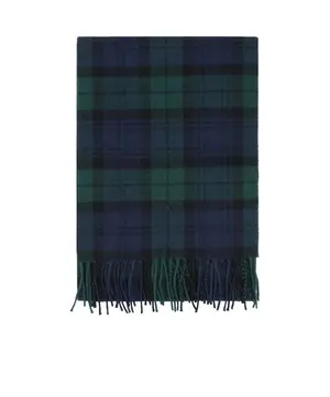 Polo Ralph Lauren Fringed Edge Checked Scarf