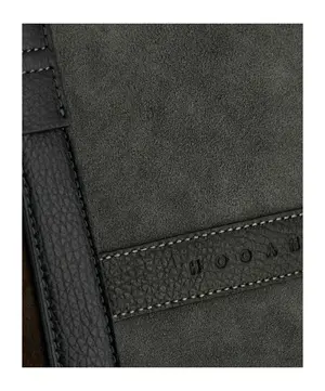 Hogan Script Shopping Bag Small - Brown-grey