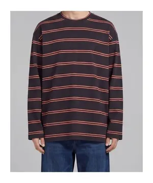 JIL SANDER Striped Long Sleeve T-shirt