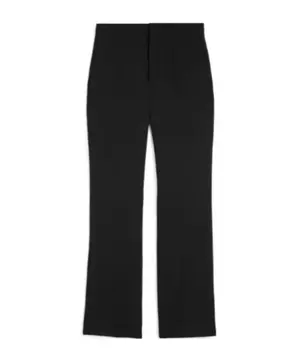 JIL SANDER Wool Sablé Tailored Trousers