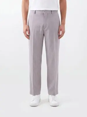 Studio Nicholson Fume Pleated Wide-leg Pants