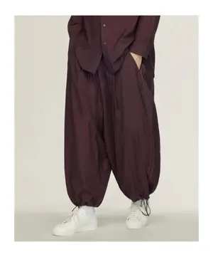 Y3 Gradient 3-stripes Nylon Wide Pants
