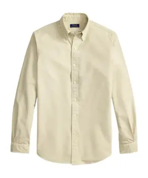 Polo Ralph Lauren Garment-dyed Oxford Shirt - Nude