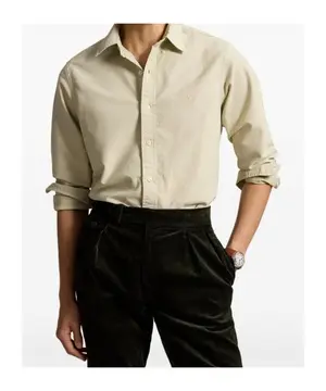 Polo Ralph Lauren Garment-dyed Oxford Shirt - Nude