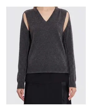 JIL SANDER Cut-out V-neck Sweater