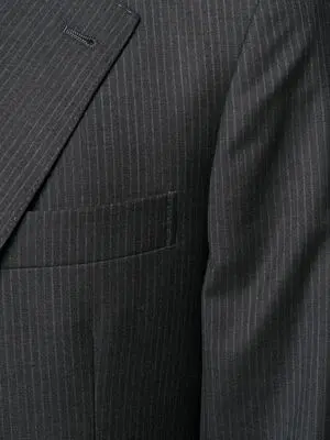 Brunello Cucinelli Striped Pattern Blazer