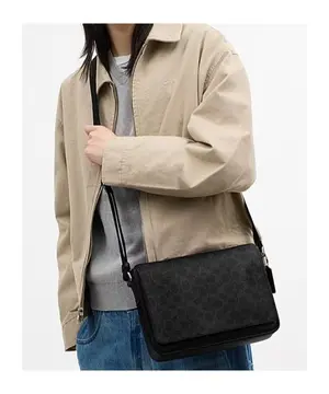 COACH Jack Flap Messenger Bag
