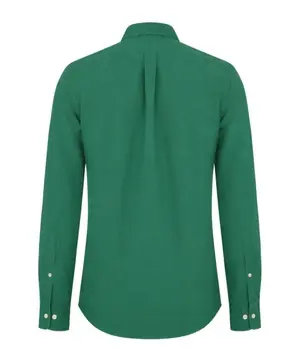 Polo Ralph Lauren Slim-fit Garment-dyed Shirt - Green