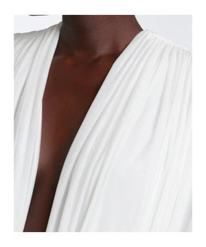 Christopher Esber Ripple Draped Asymmetric Minidress