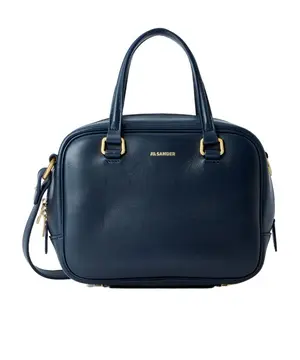 JIL SANDER Compact Leather Handbag