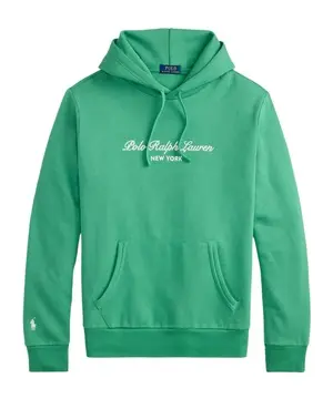 Polo Ralph Lauren Logo-embroidered Hoodie - Green