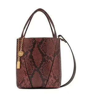 Chloé Small Spin Tote Bag - Redwood