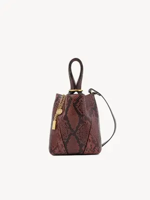 Chloé Small Spin Tote Bag - Redwood