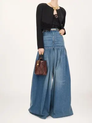 Chloé Small Spin Tote Bag - Redwood