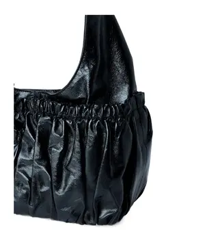 Marni Gathered Leather Tote