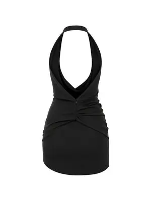 Wardrobe.NYC Halterneck Mini Dress