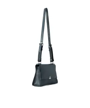 VIVIENNE WESTWOOD Bianca Small Shoulder Bag - Black