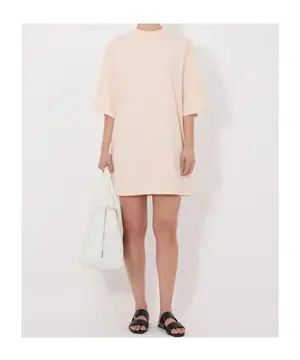 Loulou De Saison Crew Neck Mini Dress