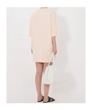 Loulou De Saison Crew Neck Mini Dress