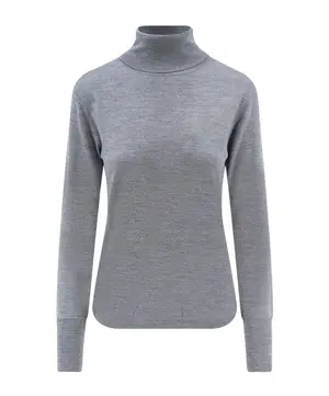 Aspesi Long-sleeved Turtleneck Knit Top