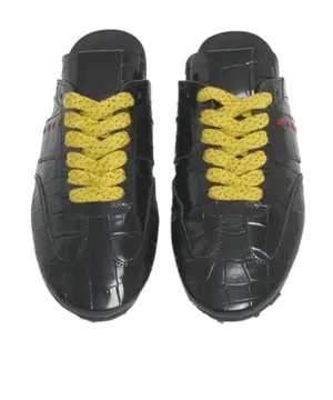 Marni Embossed Leather Softy Soccer Slip-on Sneakers