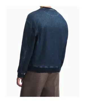 Emporio Armani Denim Sweatshirt