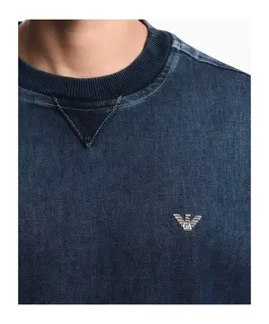 Emporio Armani Denim Sweatshirt