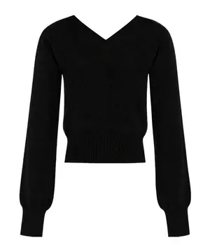 VIVIENNE WESTWOOD Beatrice V-neck Knitted Sweater