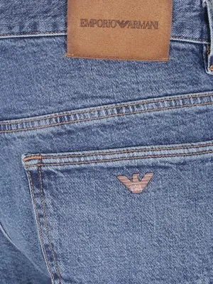 Emporio Armani Wide Leg Baggy Jeans