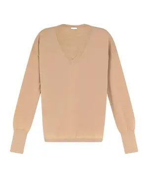 Aspesi V-neck Knit Top - Nude