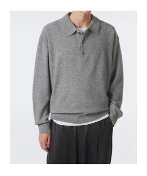 FRAME Wool Polo Sweater