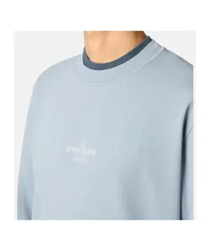 Stone Island Regular Fit Crewneck Sweatshirt With Archivio Print