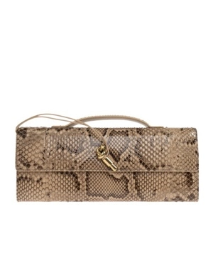 Bottega Veneta Andiamo Clutch - Brown